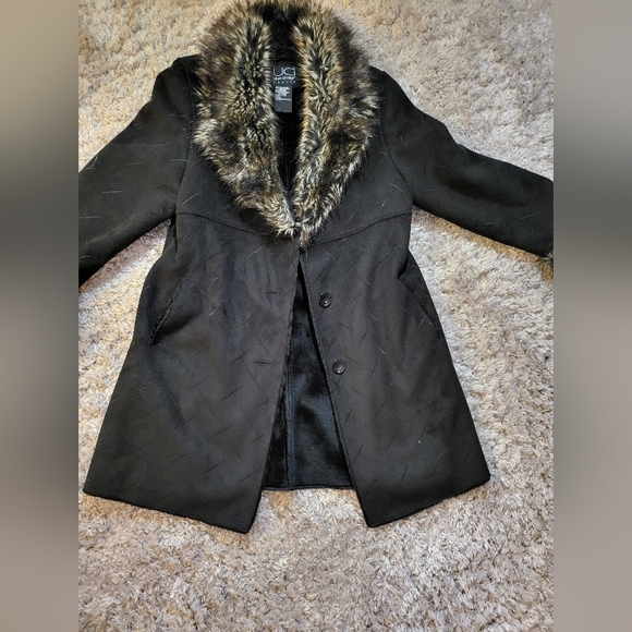 Utex | Jackets & Coats | Nordstroms Ua Utex Design Black Faux Fur ...